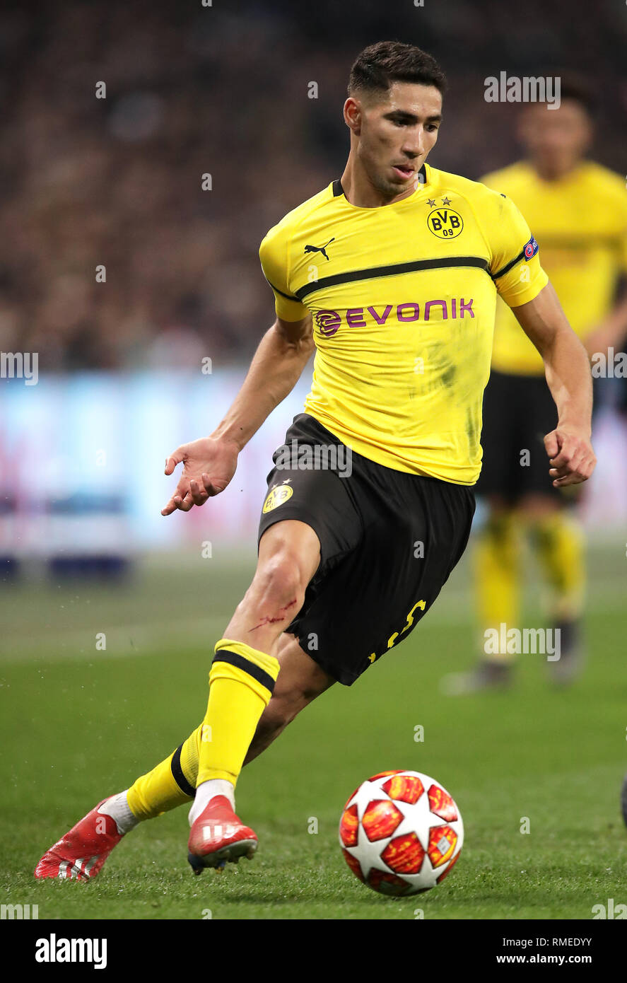Borussia Dortmund's Achraf Hakimi Stock Photo - Alamy