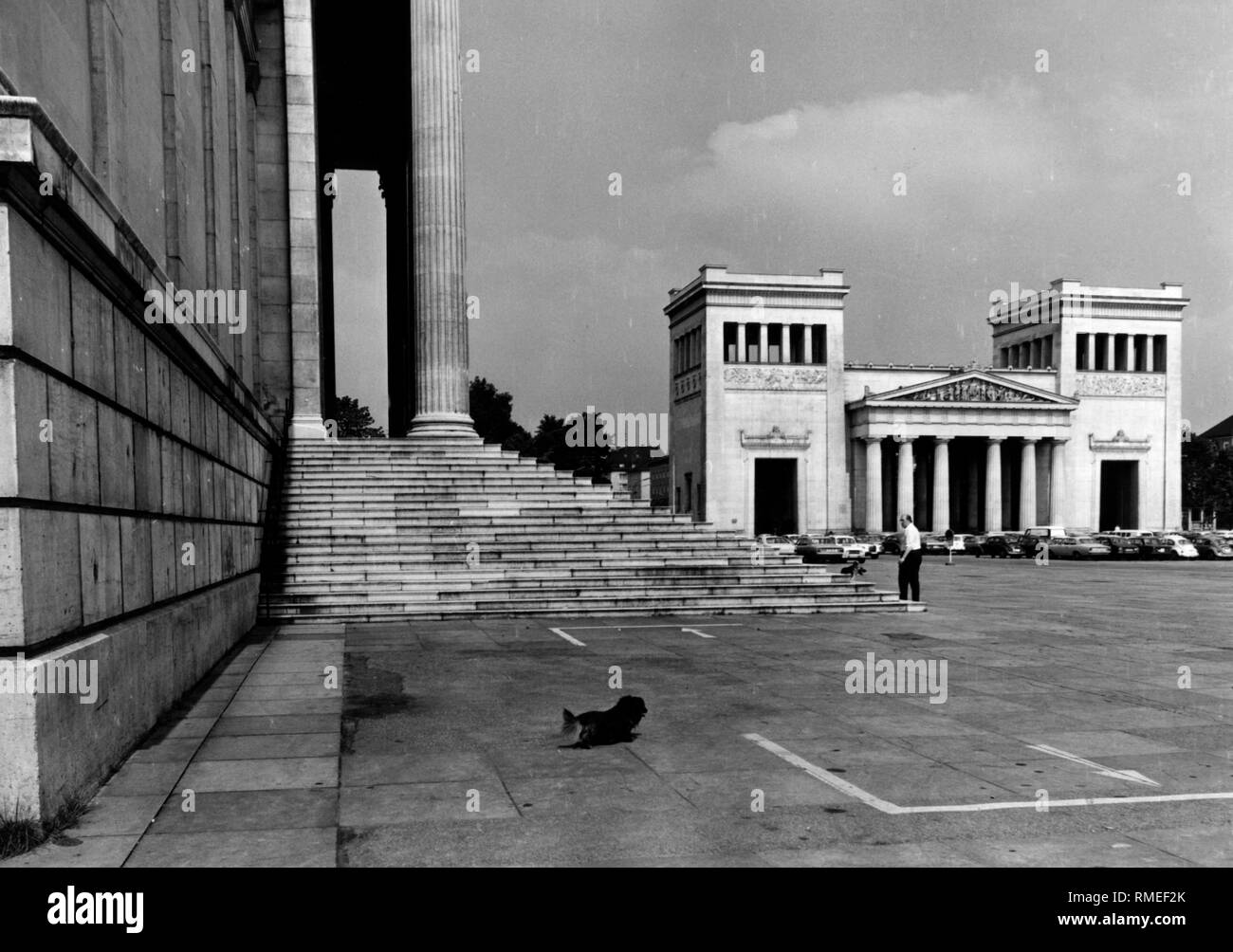 Propylaea stairs Black and White Stock Photos & Images - Alamy