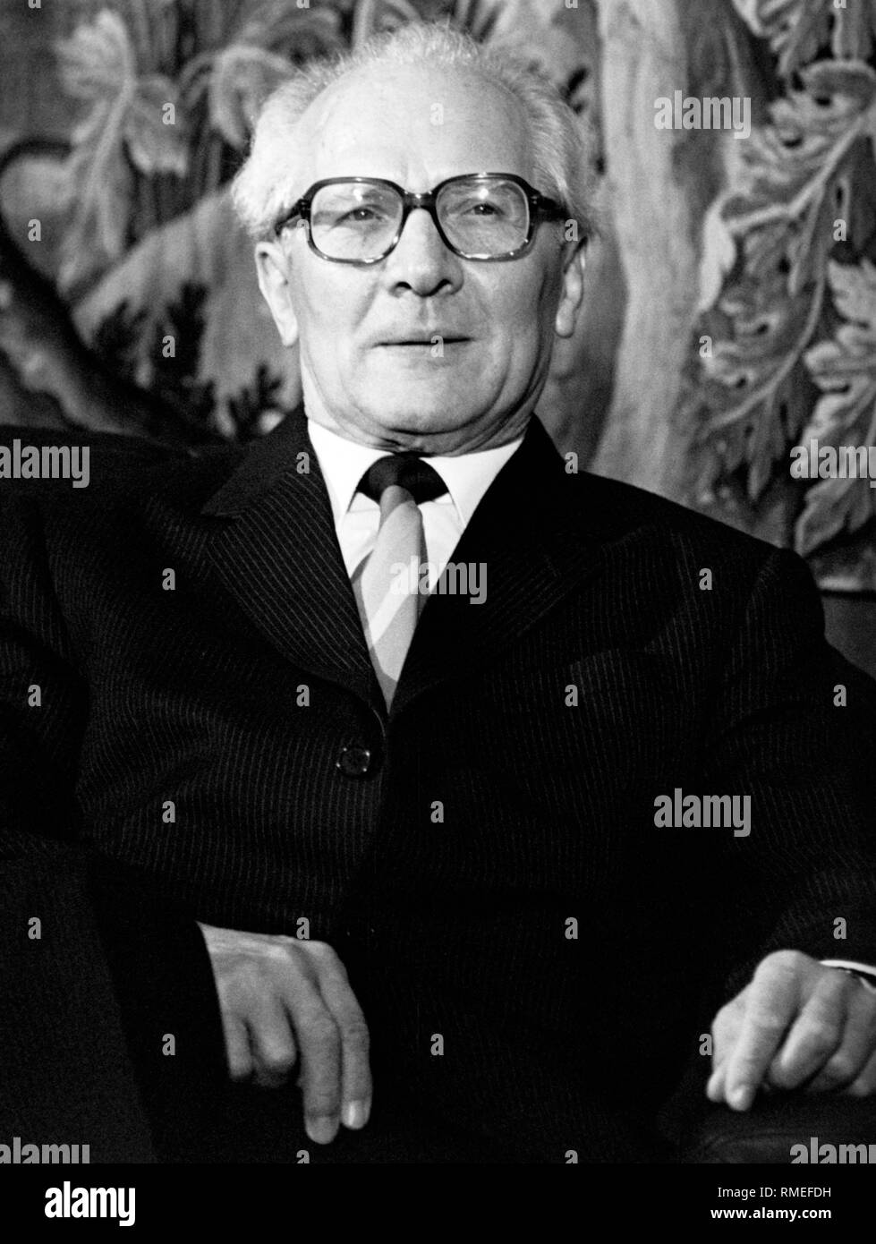Erich honecker Black and White Stock Photos & Images - Alamy