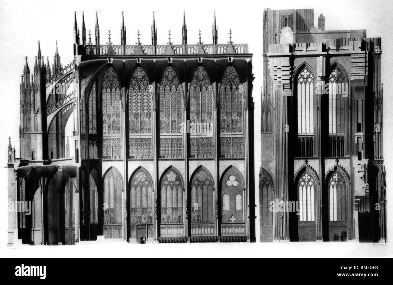 Cologne Cathedral 19th Century High Resolution Stock Photography and ...