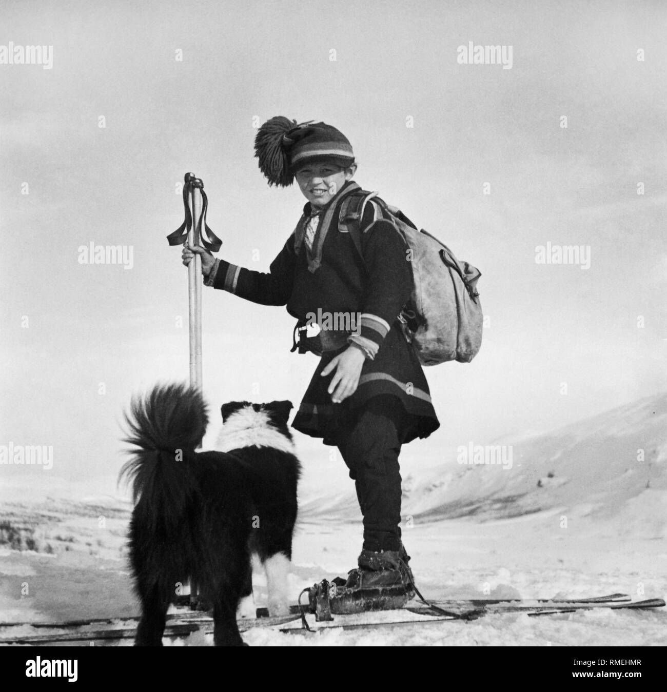 Lapland lapp Black and White Stock Photos & Images - Alamy