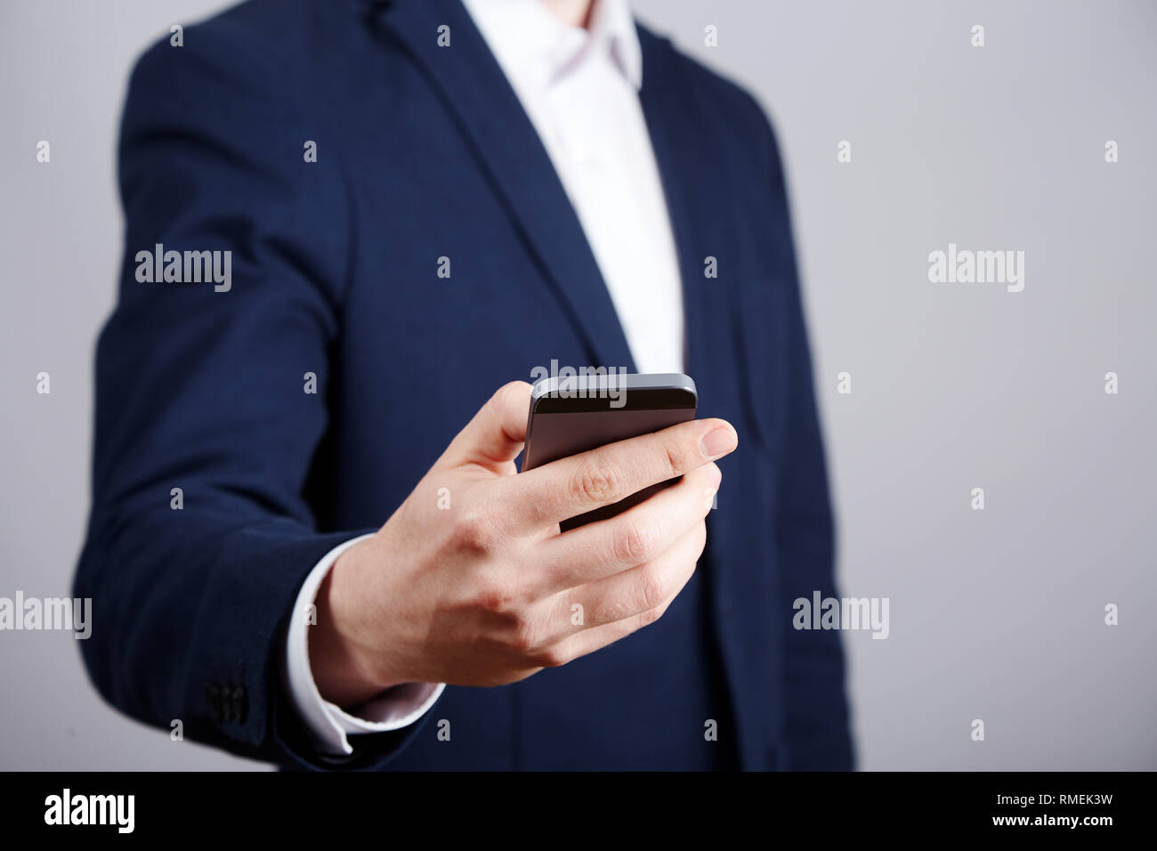 Hand showing sign Stock Photo - Alamy