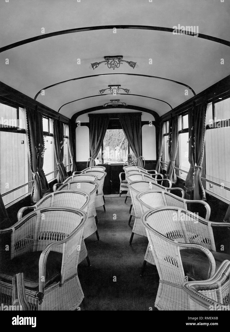 tourist tram of the roman tram company, 1950 Stock Photo - Alamy