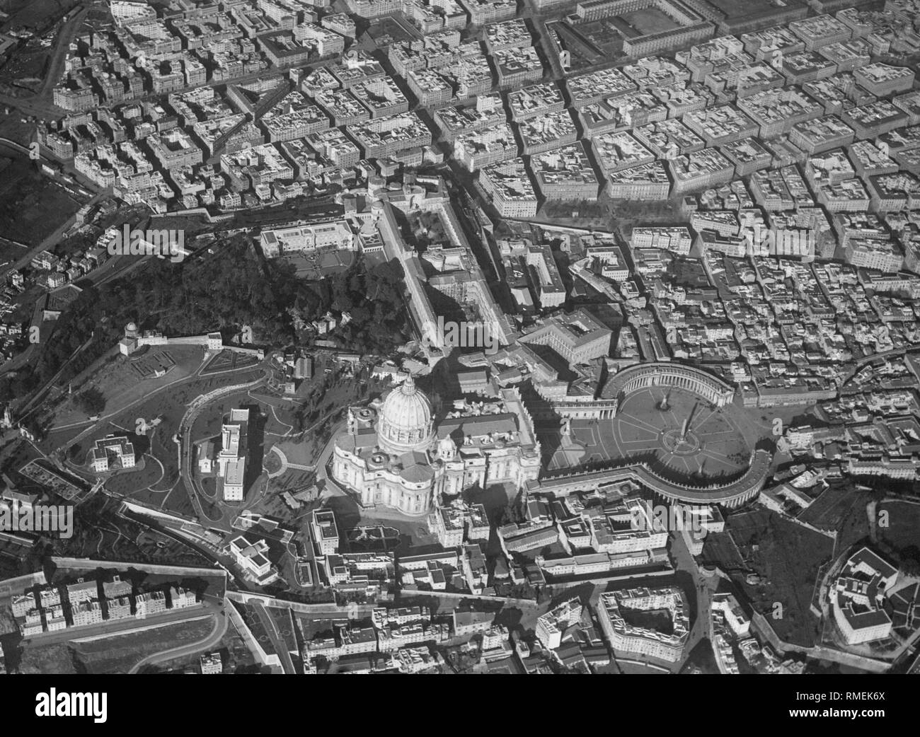 Aerial photograph of rome hi-res stock photography and images - Alamy