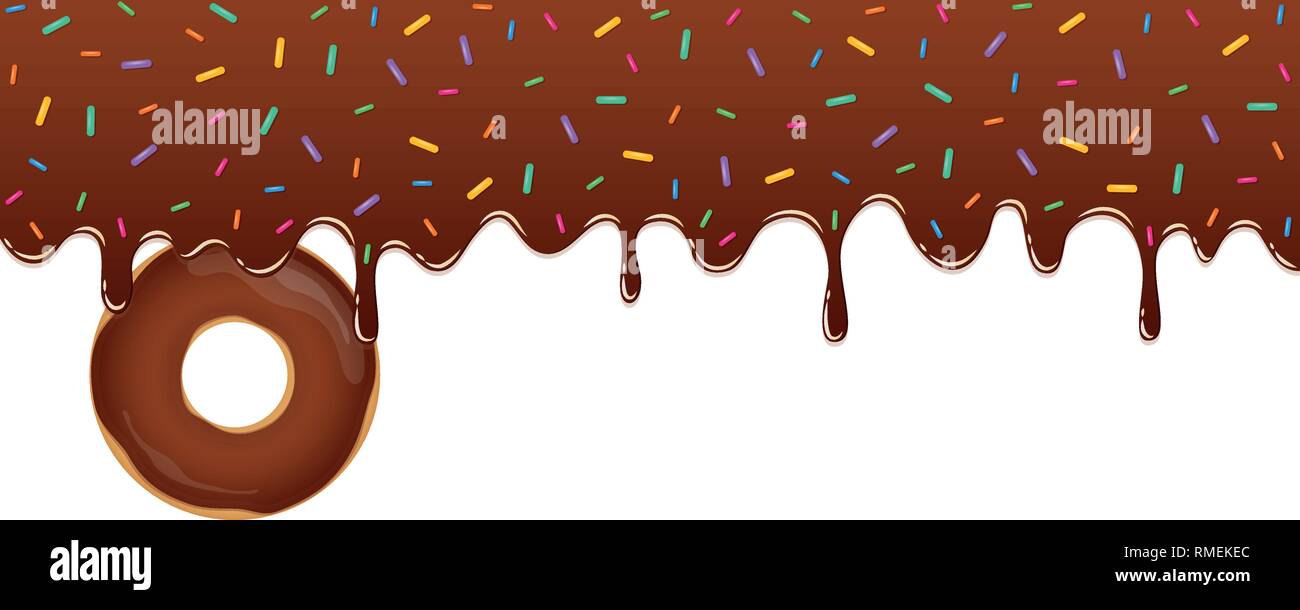 Donut vector Stock Vector Images - Alamy