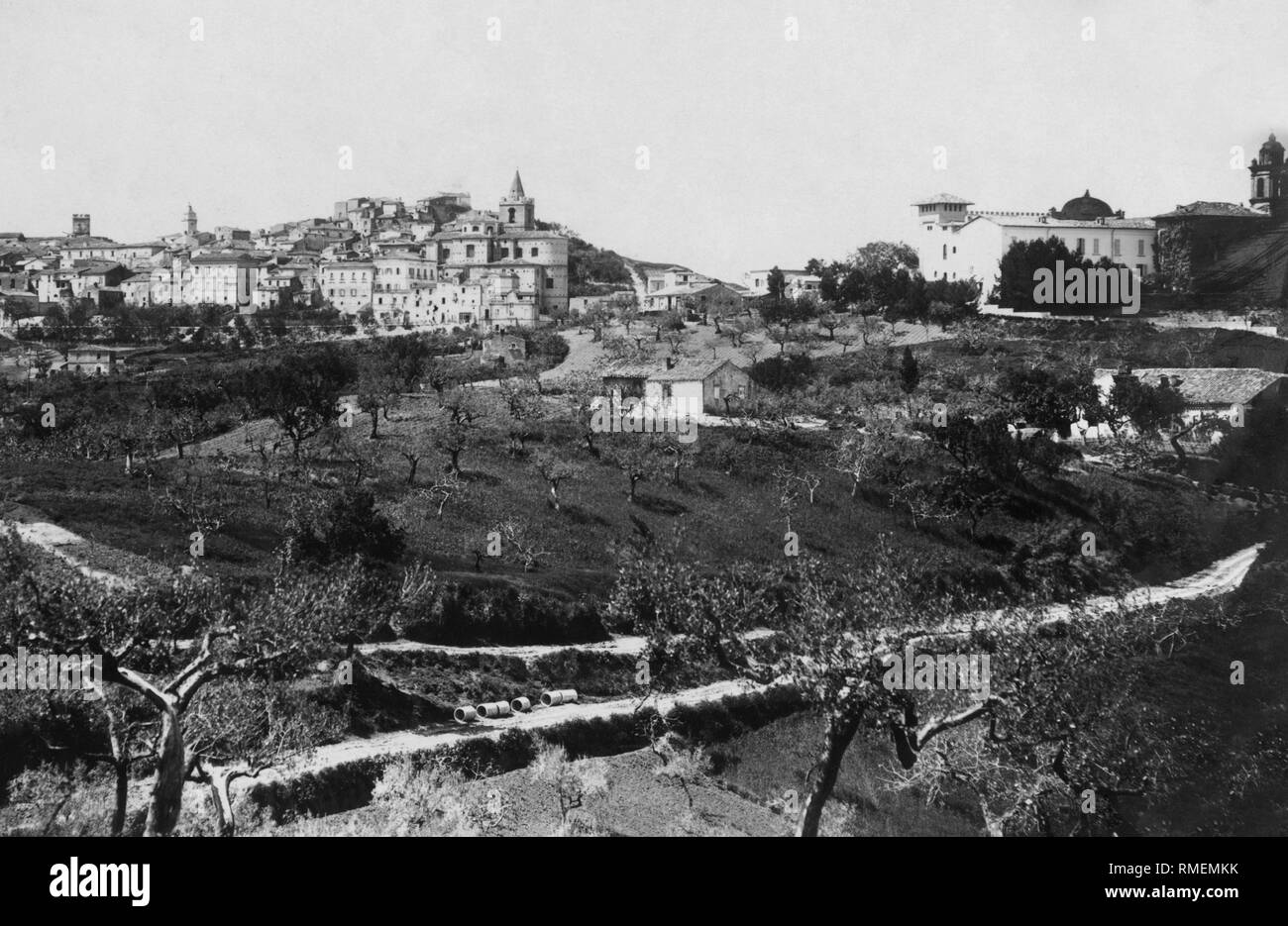 spoltore, pescara, abruzzo, italy, 1910 Stock Photo - Alamy