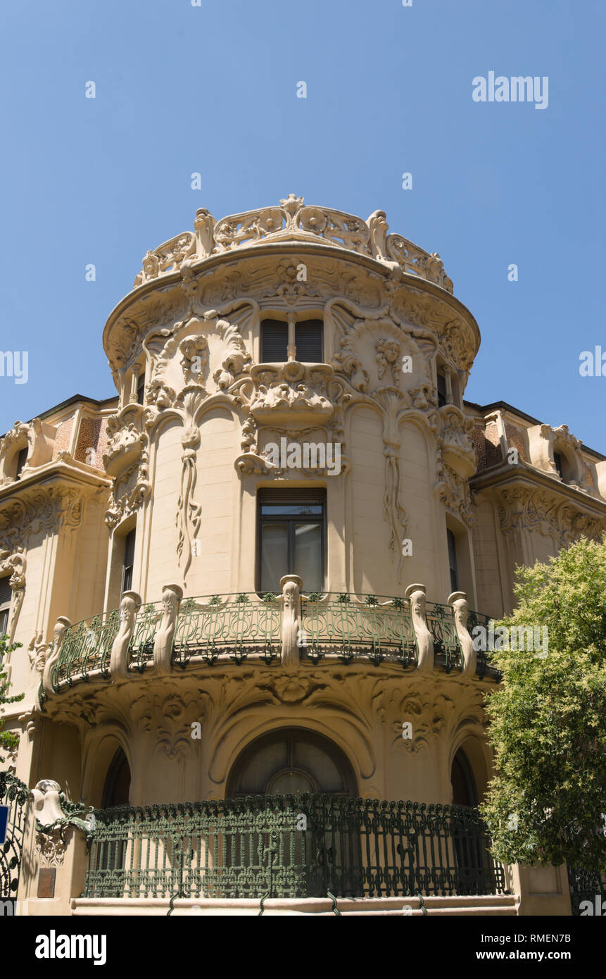 Baroque architecture in Madrid Spain Stock Photo - Alamy