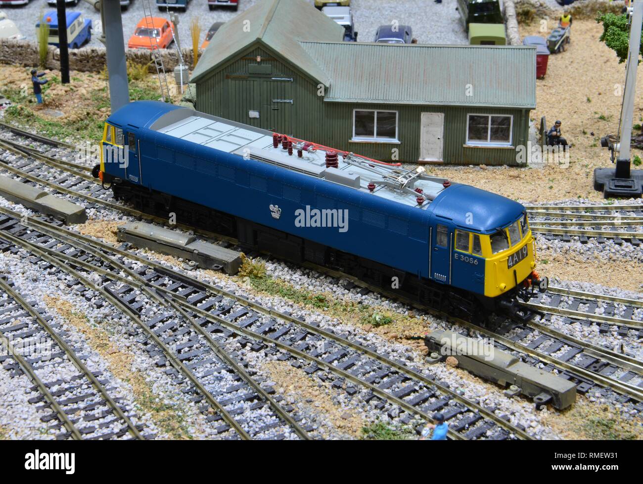 Class 85 Electric locomotive Stock Photo - Alamy