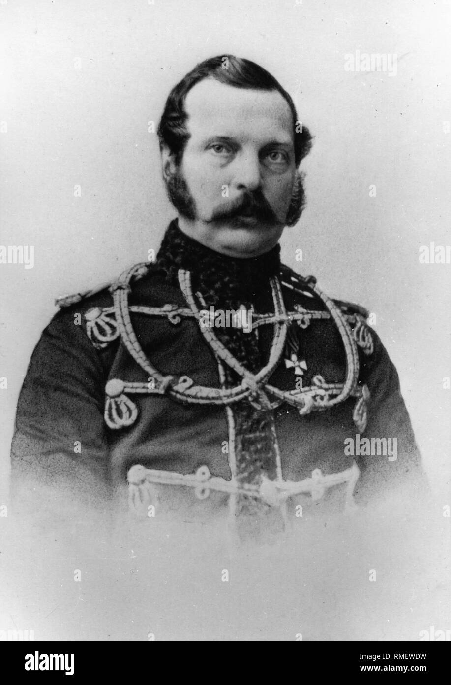 Portrait emperor alexander ii 1818 1881 hi-res stock photography and ...