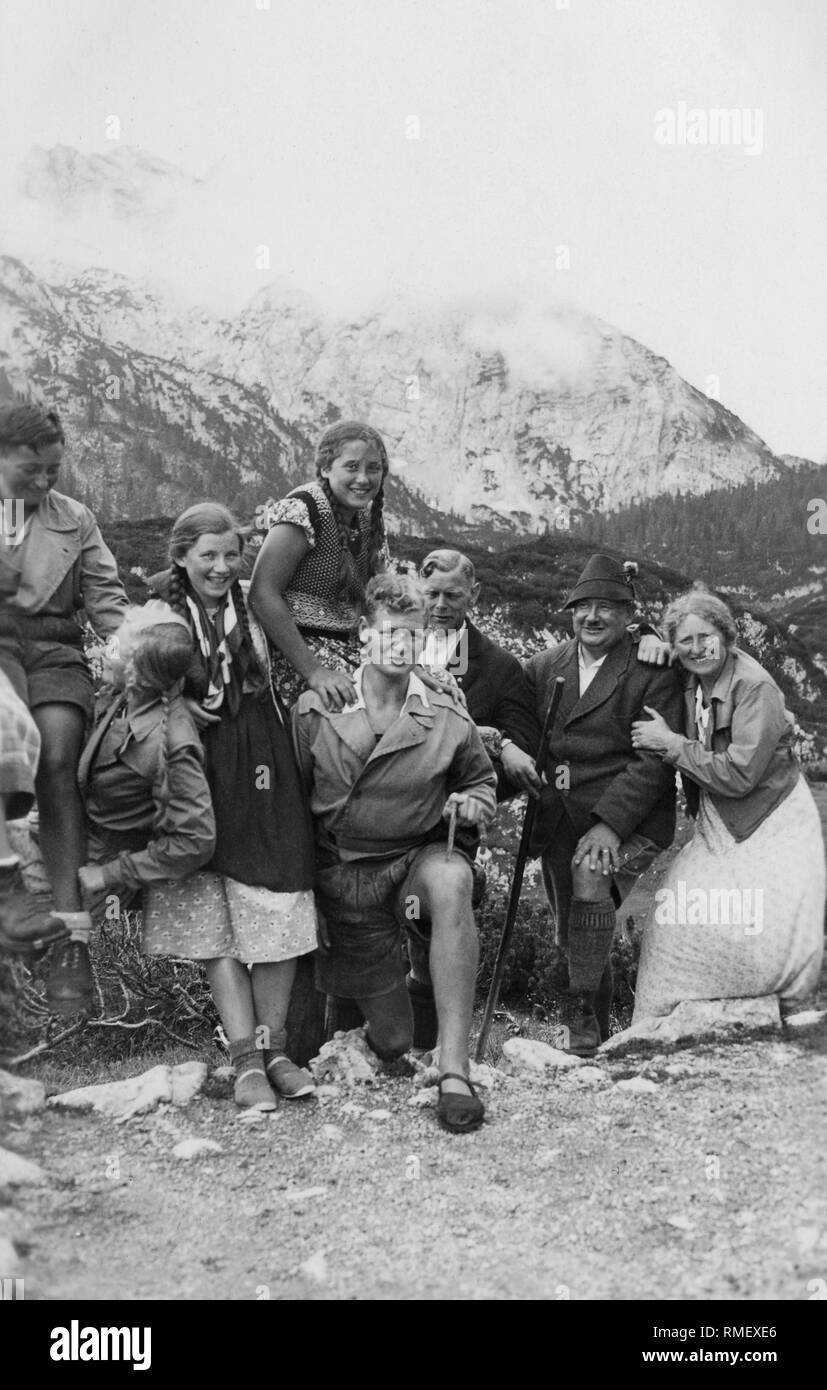 German family life hi-res stock photography and images - Alamy