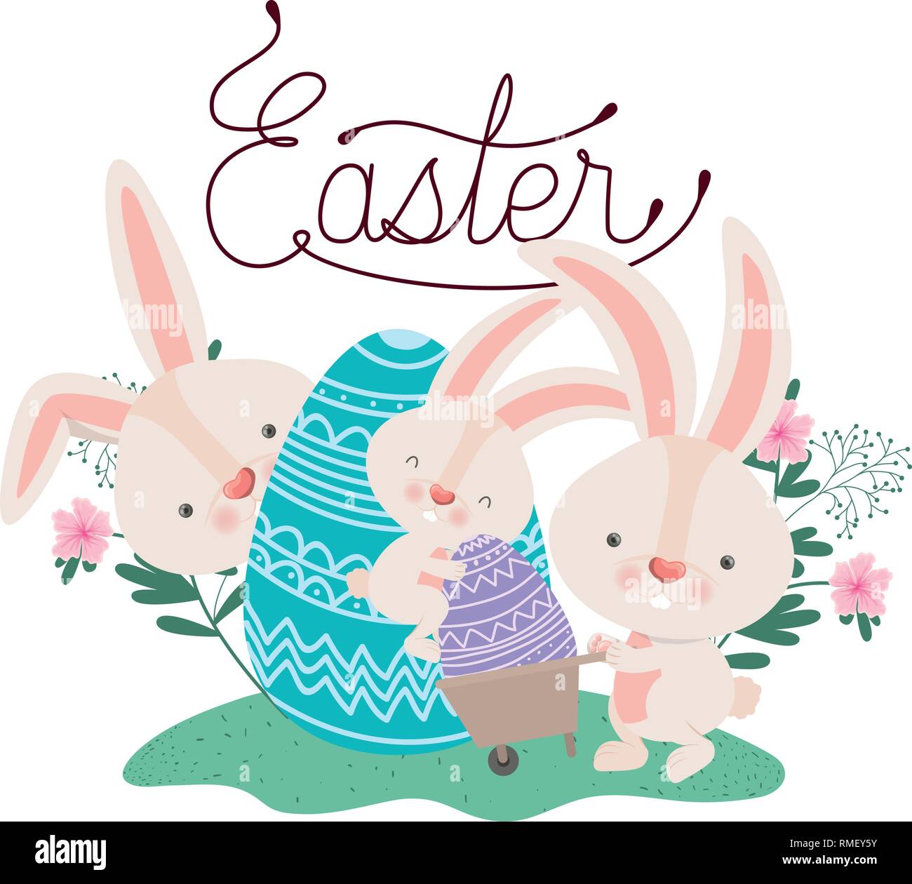 Headband of flowers Stock Vector Images - Alamy