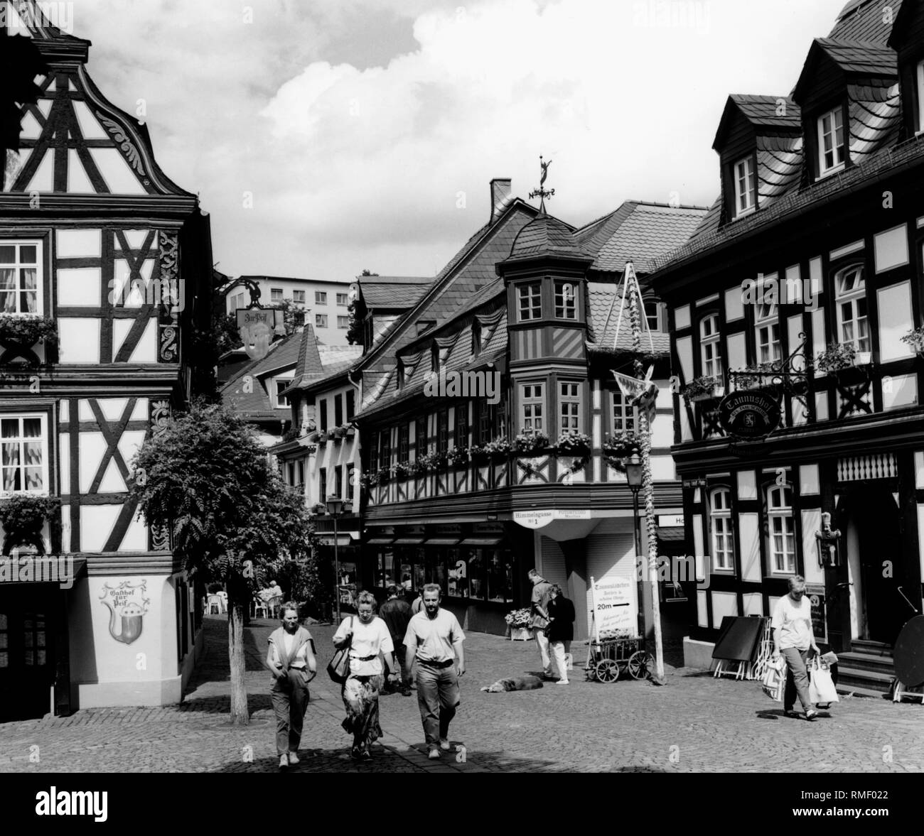 Koenig adolf platz Black and White Stock Photos & Images - Alamy