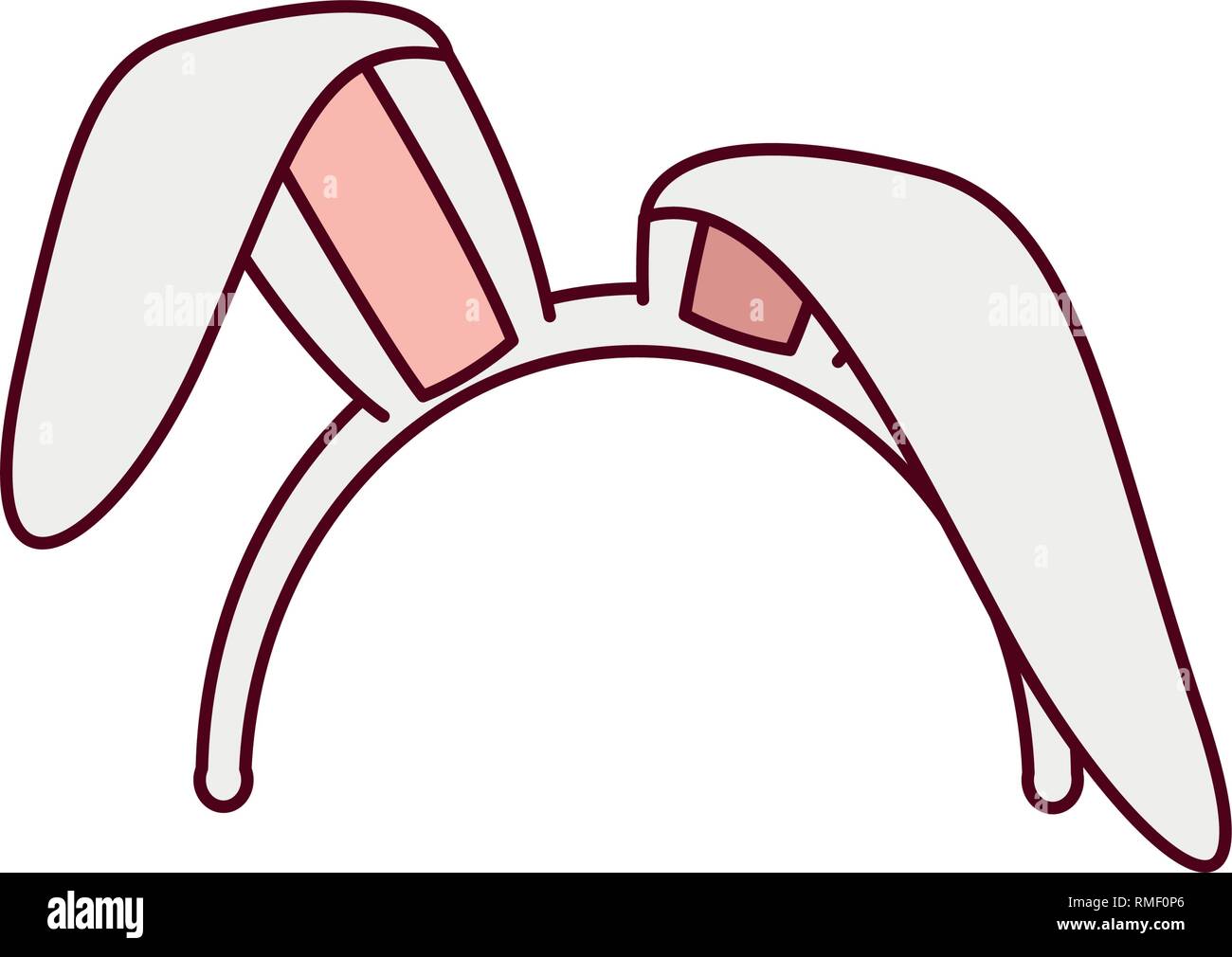 rabbit ears isolated icon Stock Vector Image & Art - Alamy