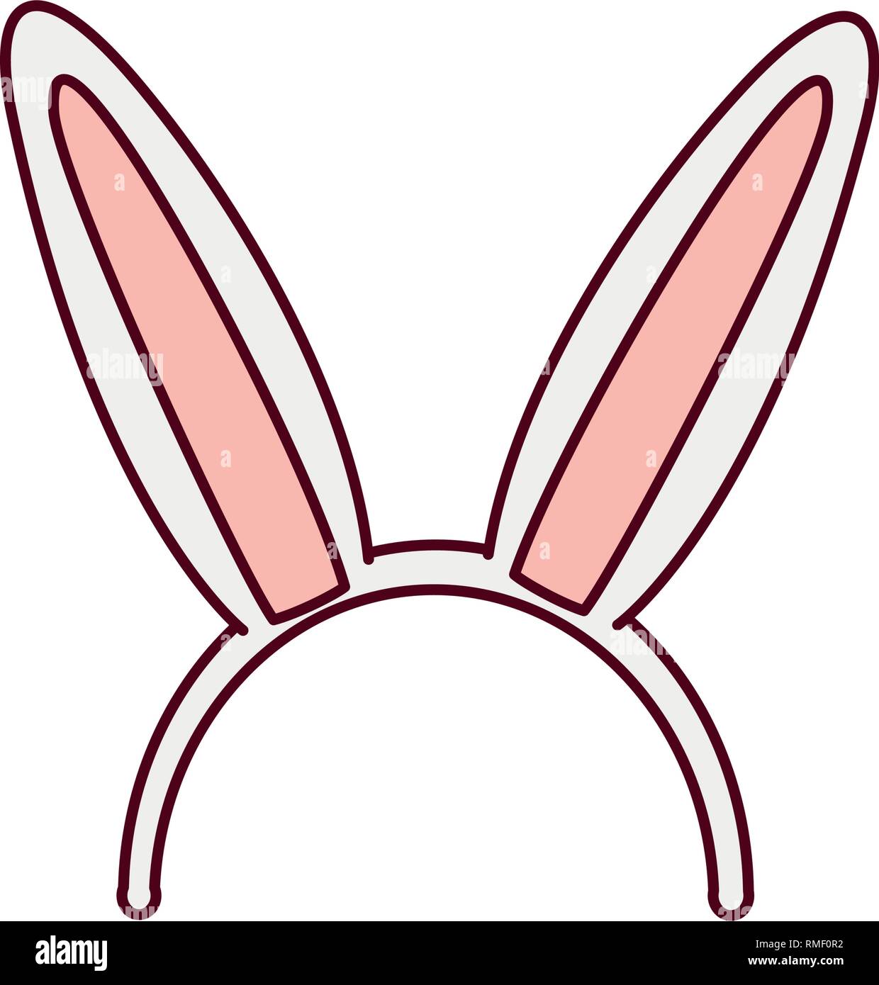 rabbit ears isolated icon Stock Vector Image & Art - Alamy