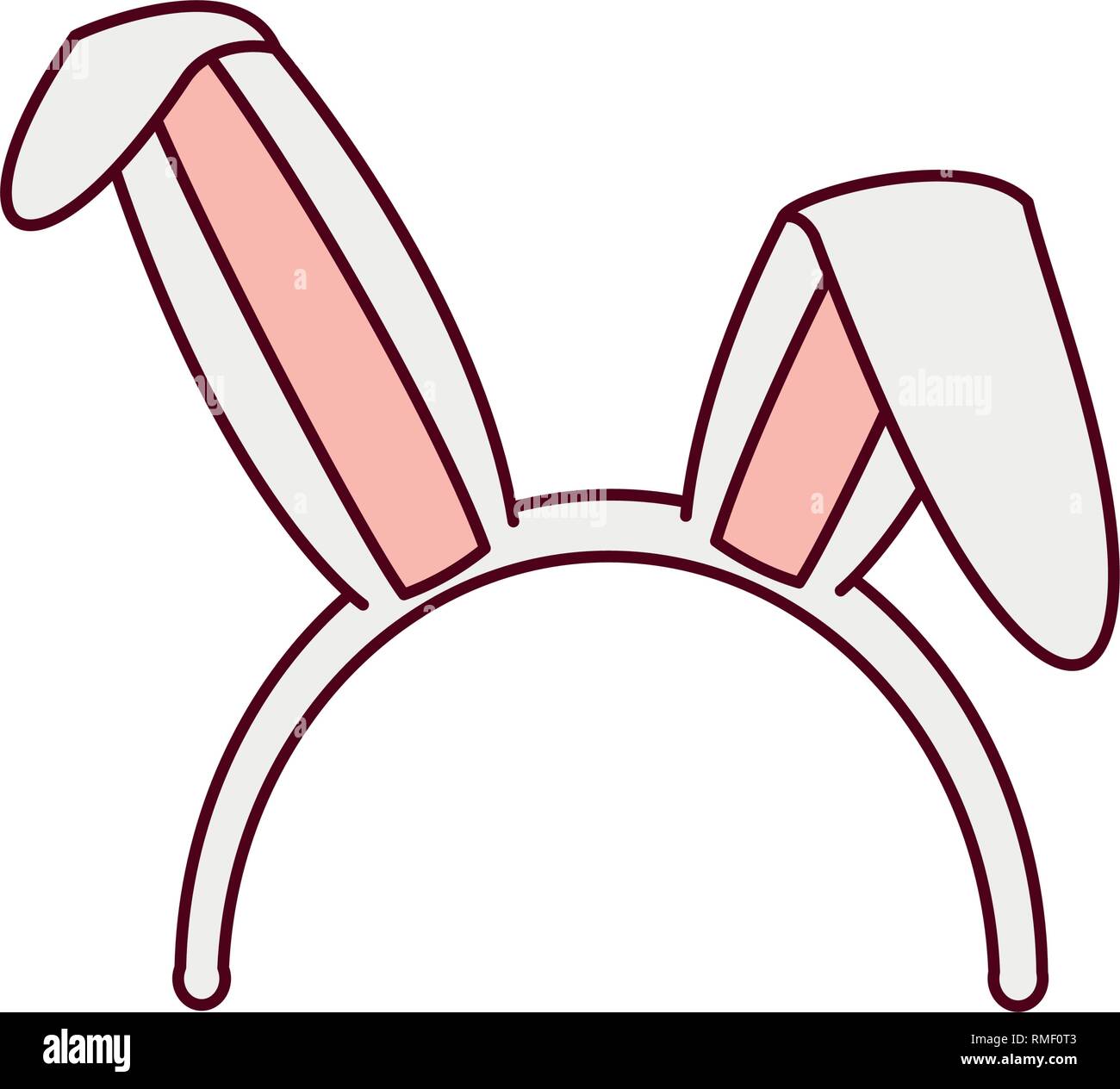 rabbit ears isolated icon Stock Vector Image & Art - Alamy