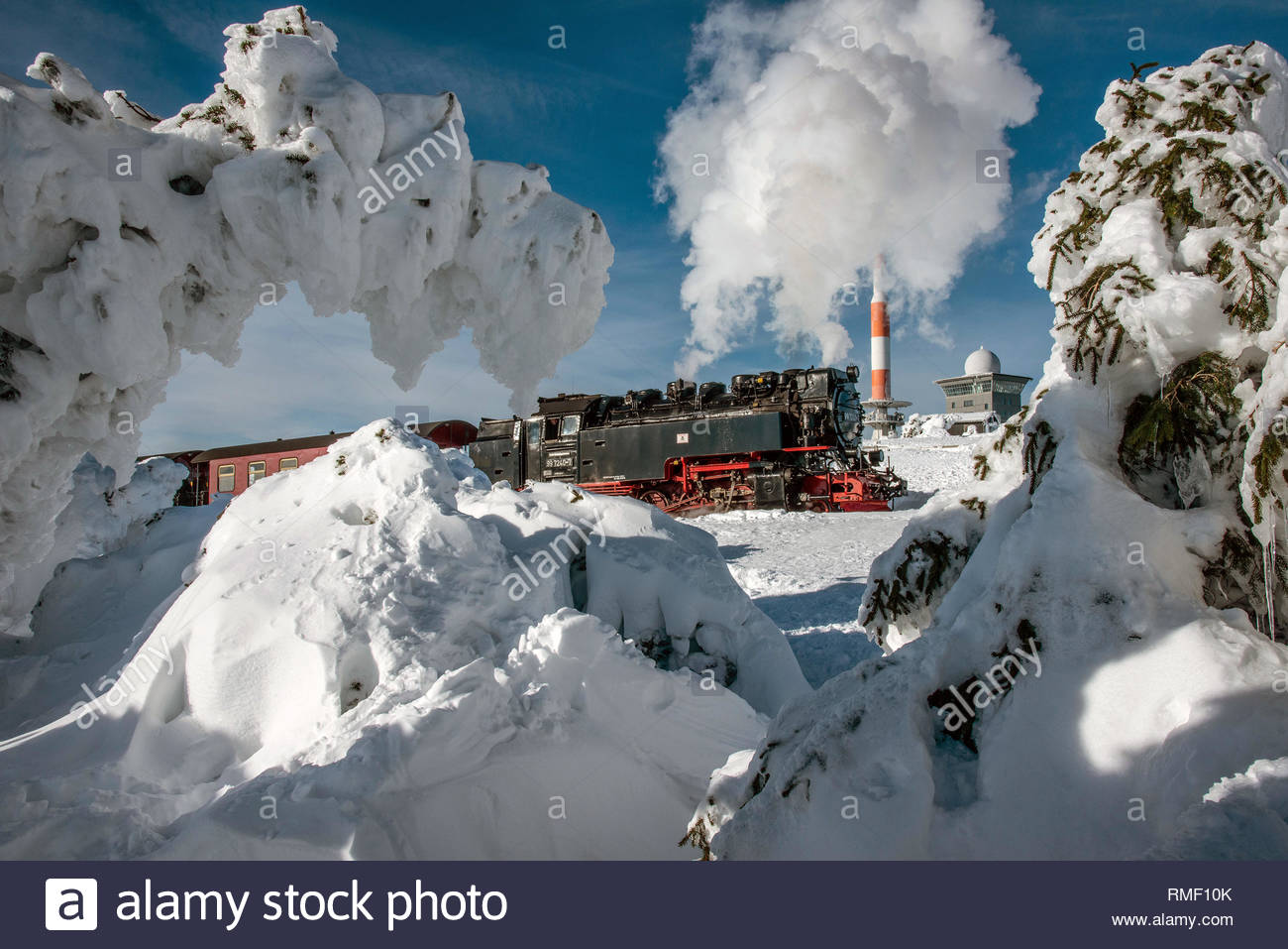 Harz Narrow Gauge Railway Stock Photos & Harz Narrow Gauge Railway ...