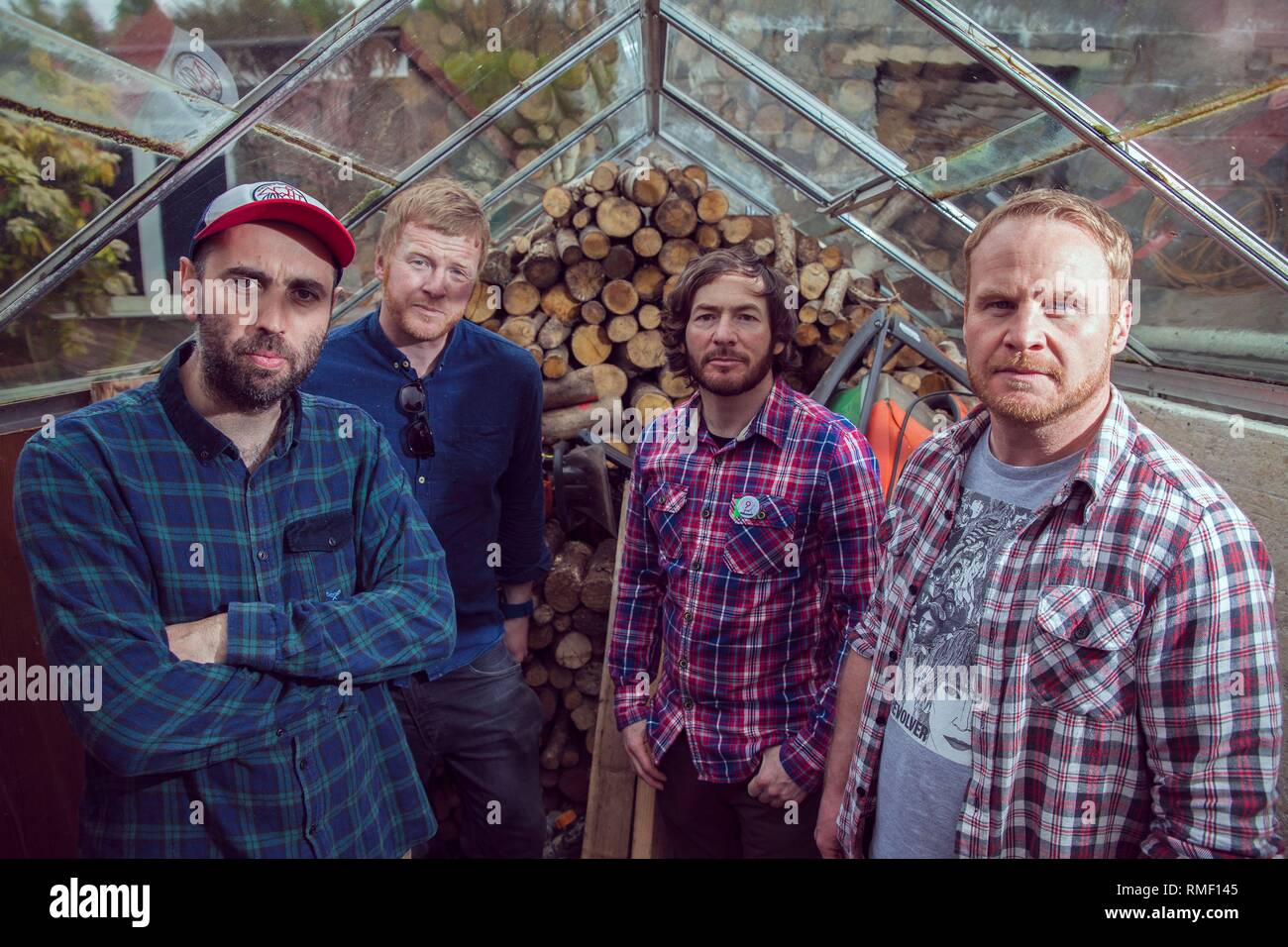 El Goodo promo shot, for their third album: By Order of the Moose Stock ...