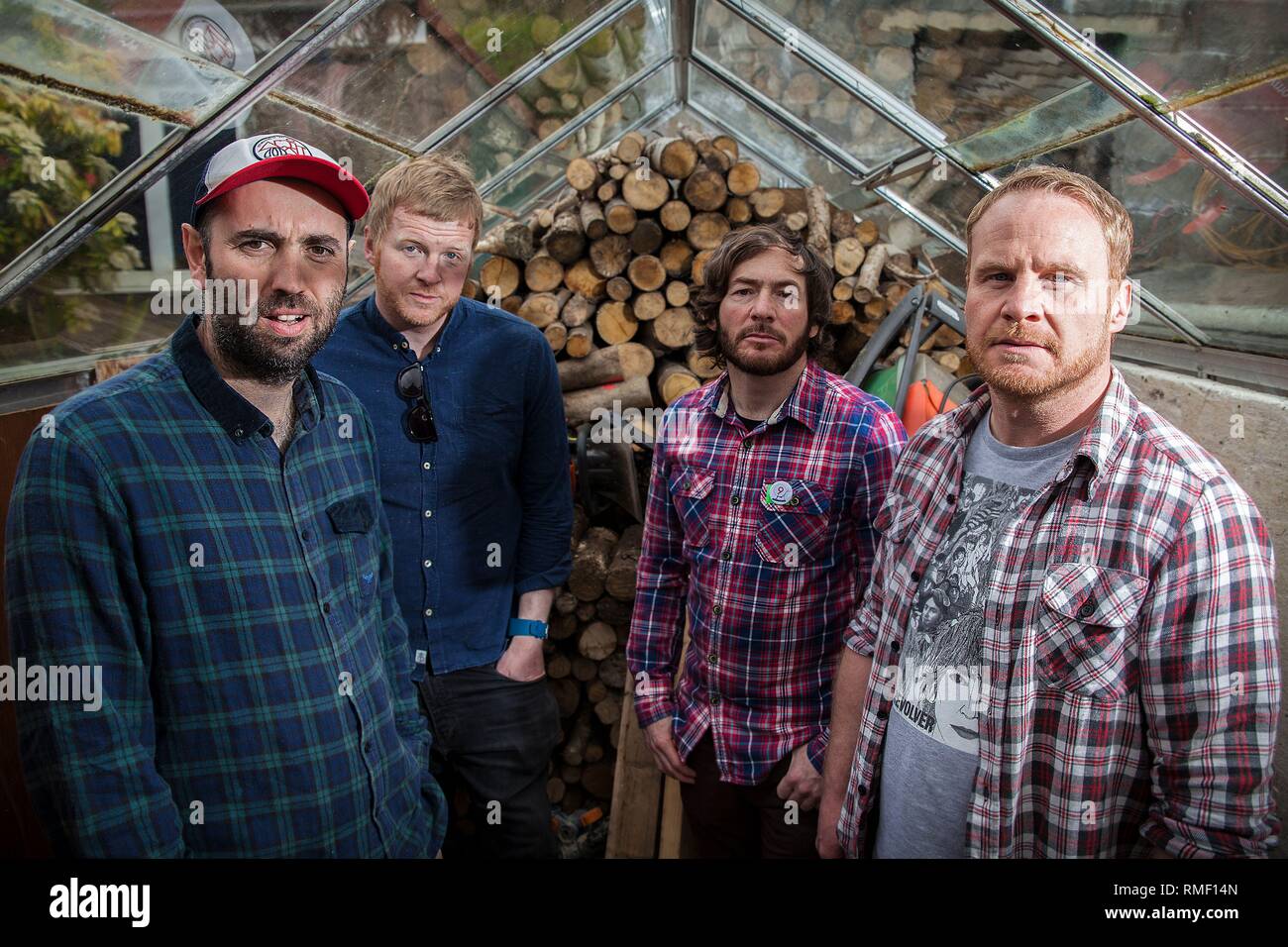 El Goodo promo shot, for their third album: By Order of the Moose Stock ...