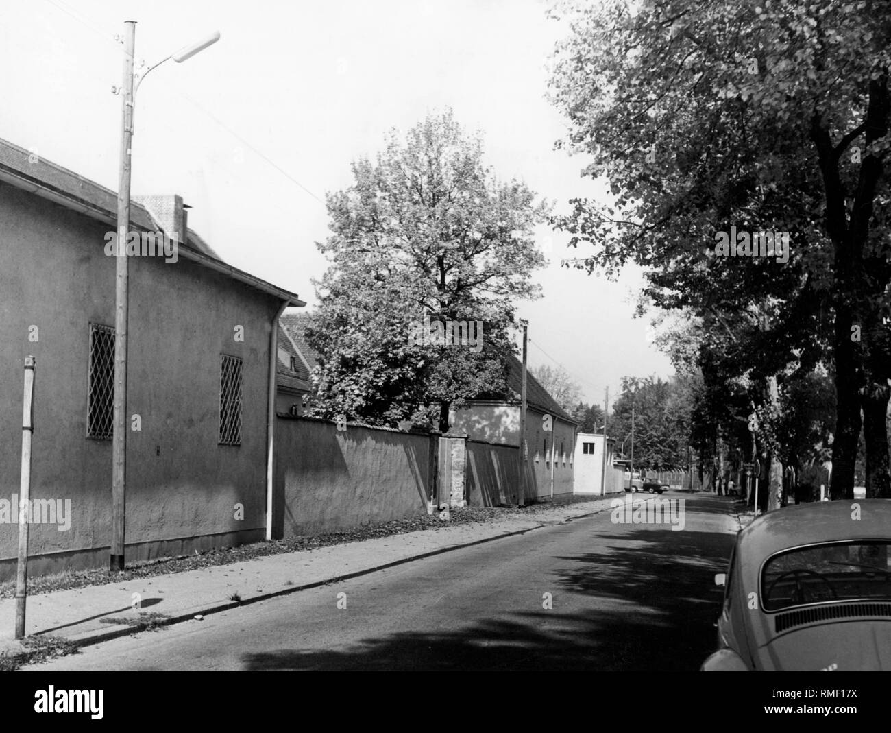 The Federal Intelligence Service (BND) in Munich-Pullach. Undated photo ...