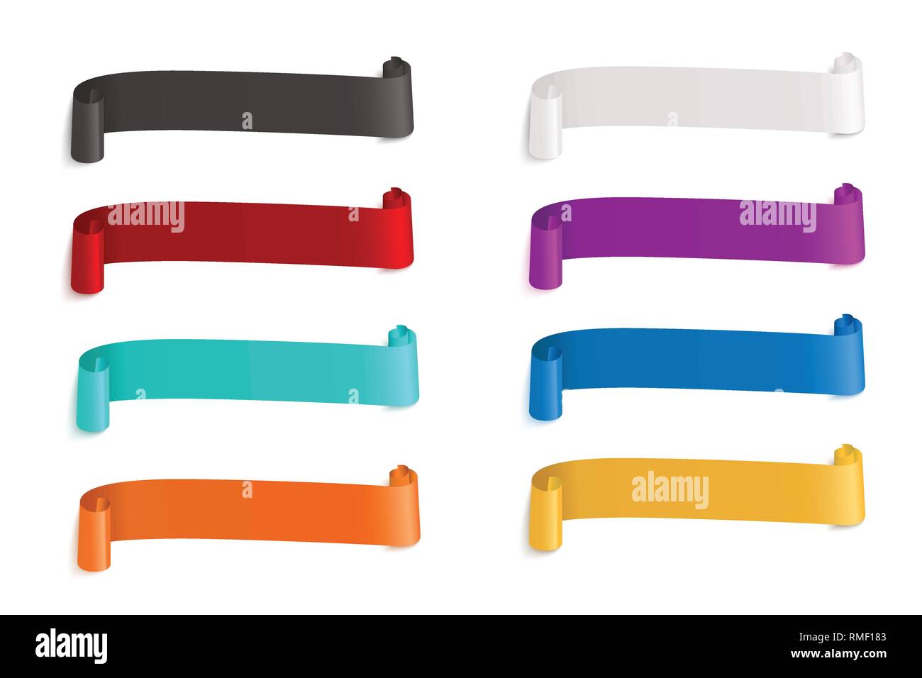 Multicolor ribbon hi-res stock photography and images - Alamy