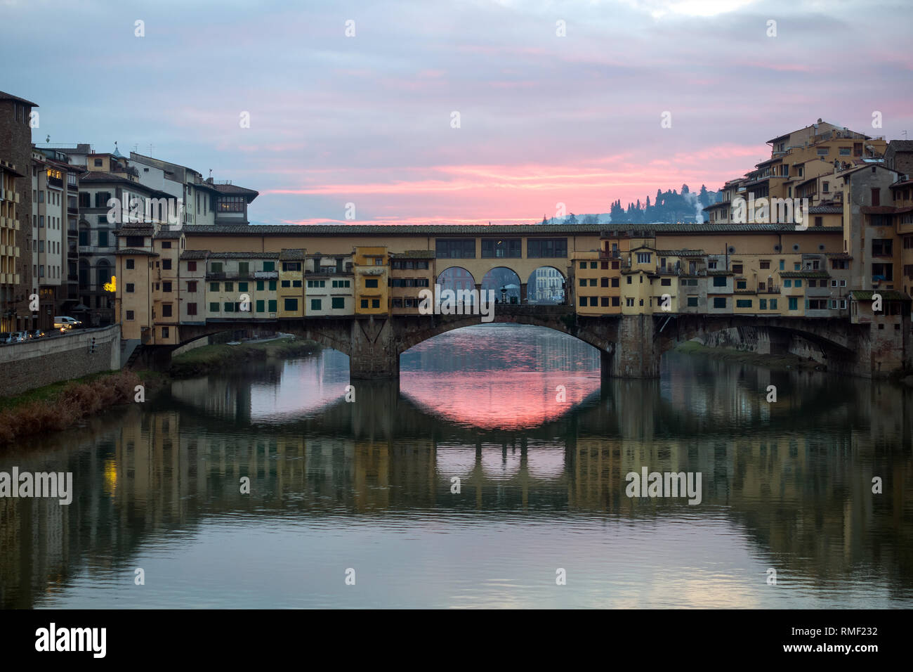 Beautiful sunset view ponte hi-res stock photography and images - Alamy