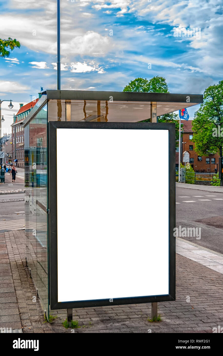 Swedish bus stop public transport High Resolution Stock Photography and ...