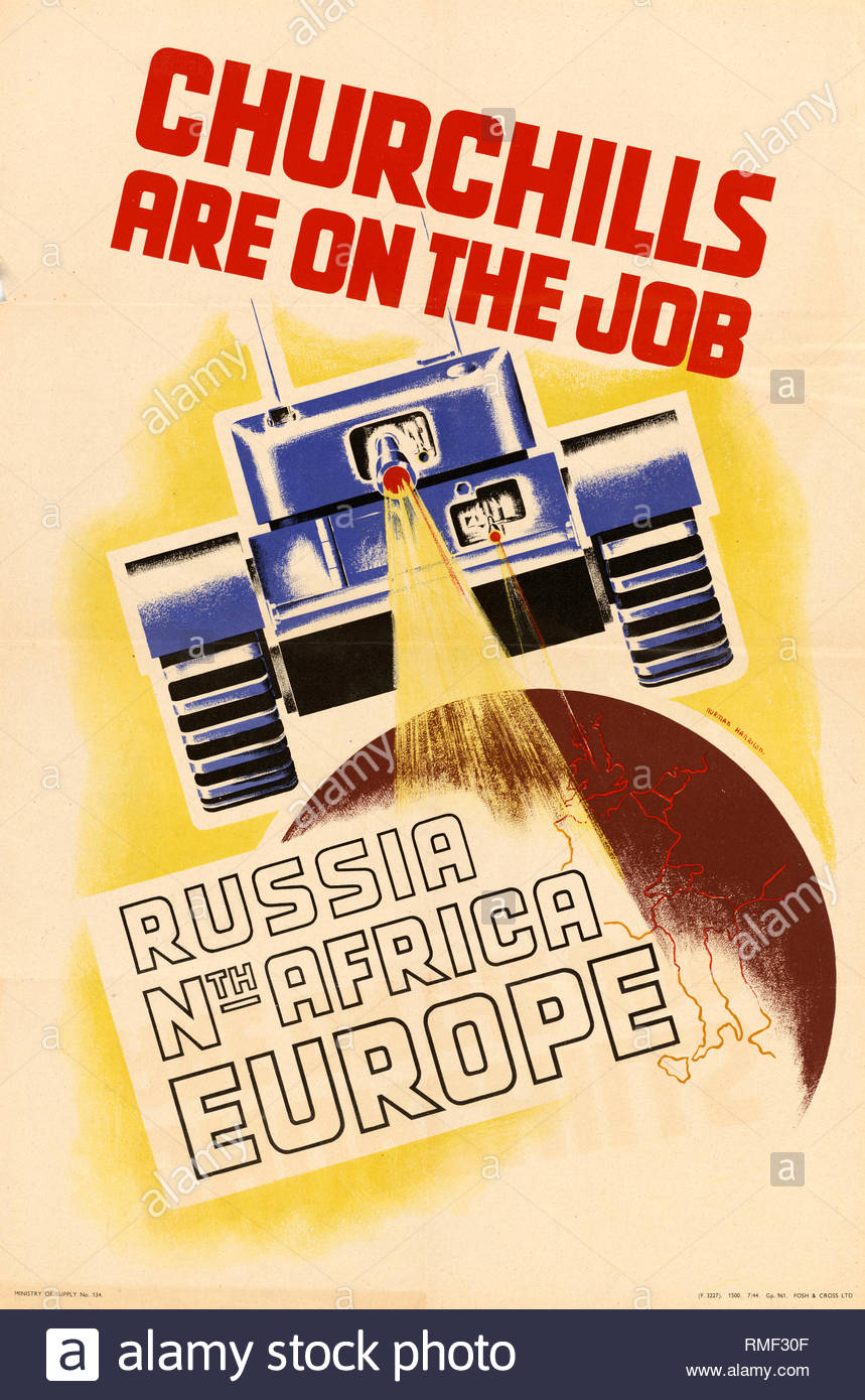 British World War 2 Public Information Propaganda poster Stock Photo ...