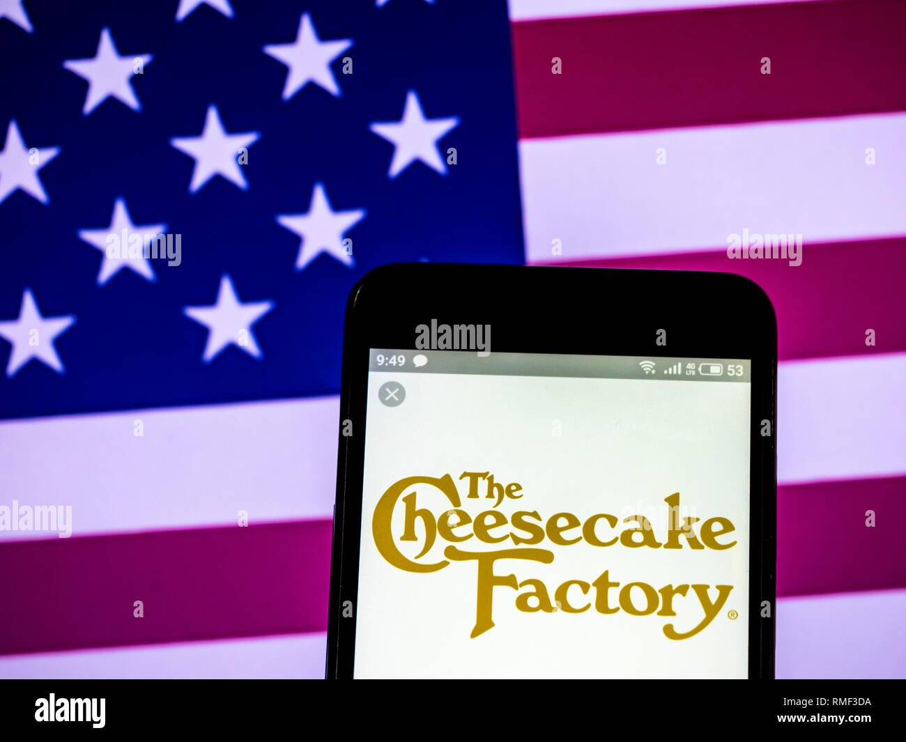 Cheesecake factory logo hi-res stock photography and images - Alamy