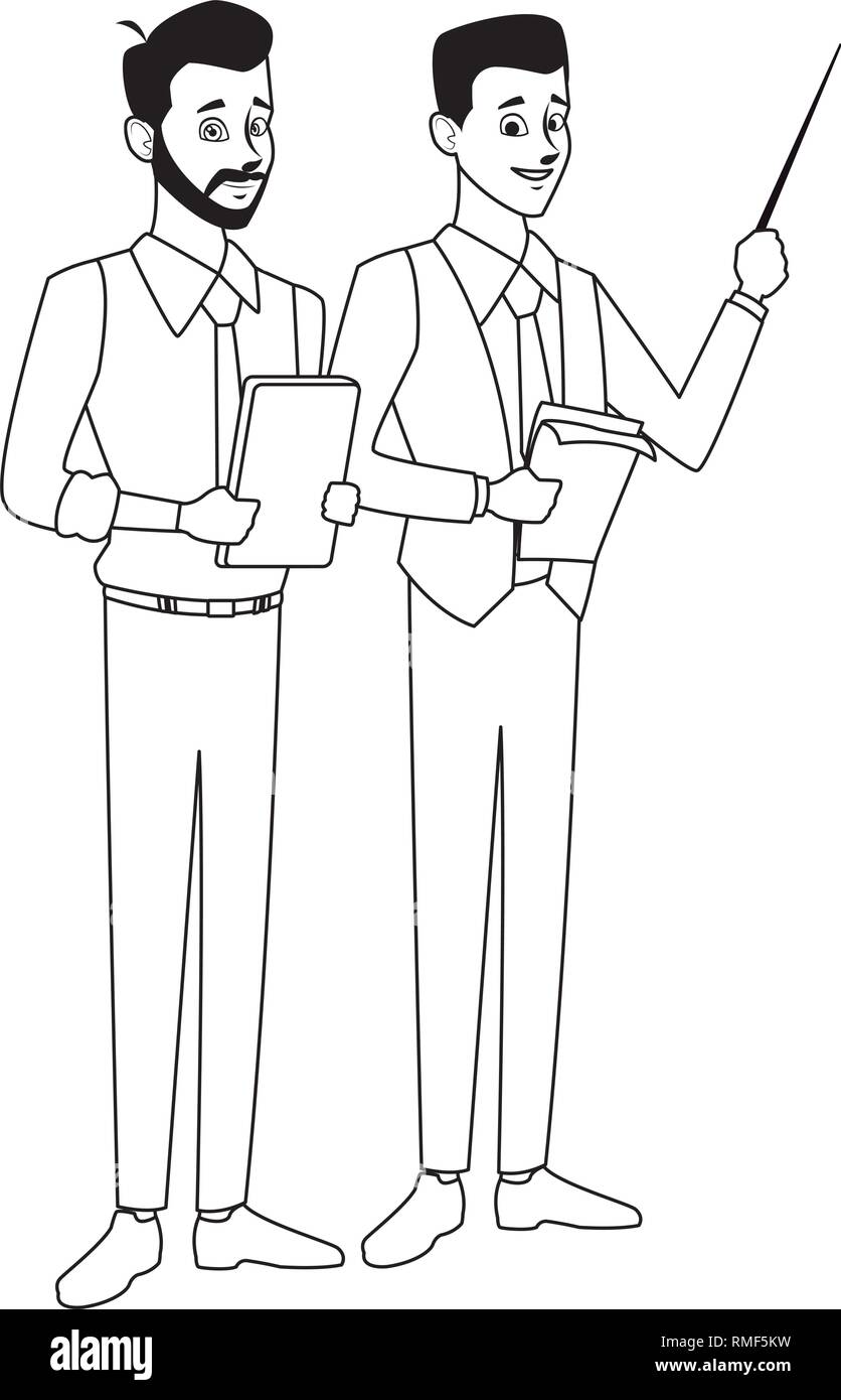 Business Presentation Teamwork Stock Vector Image And Art Alamy