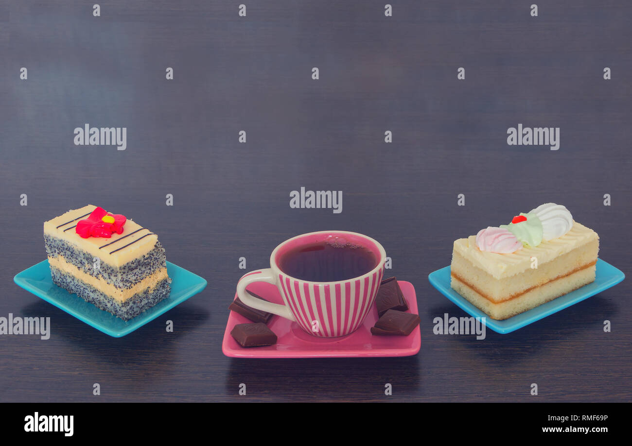 Two toned cake hi-res stock photography and images - Alamy