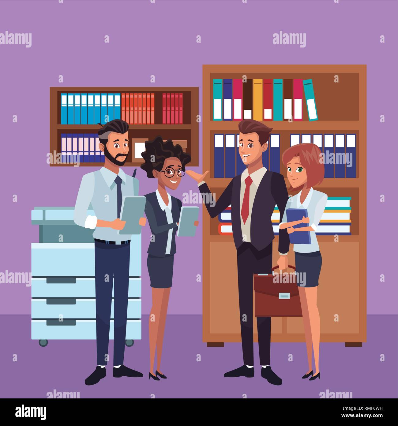 Small talk Stock Vector Images - Alamy