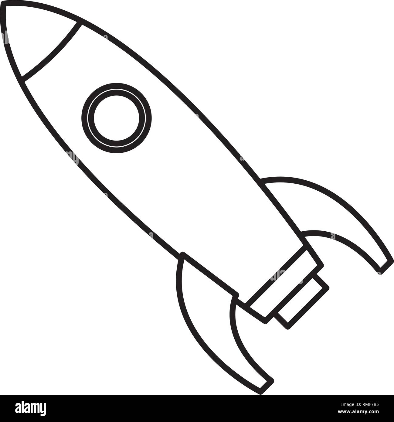 Rocket Black and White Stock Photos & Images - Alamy