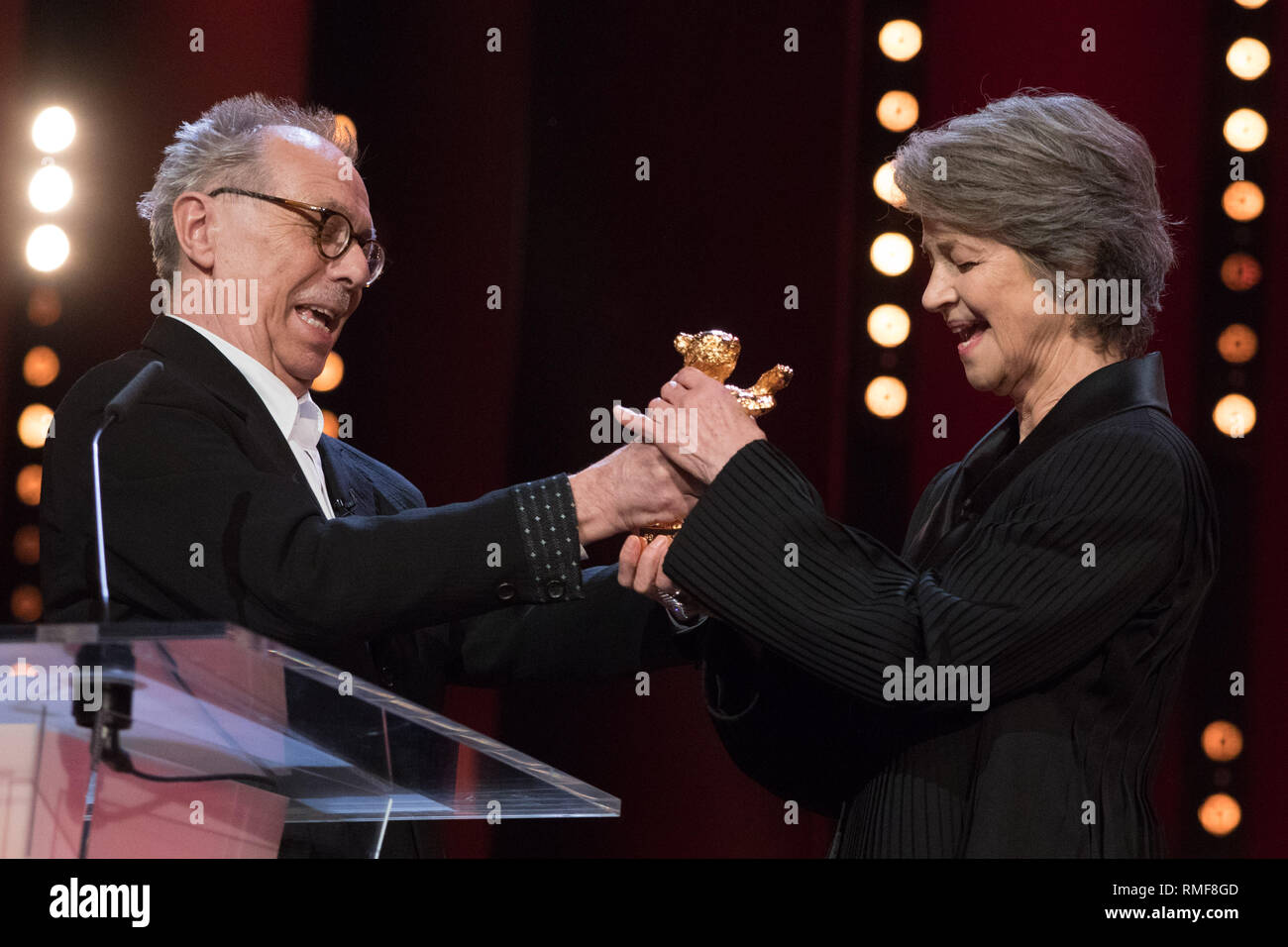 Berlin, Germany. 14th Feb, 2019. 69th Berlinale, Awards, Homage, Golden ...