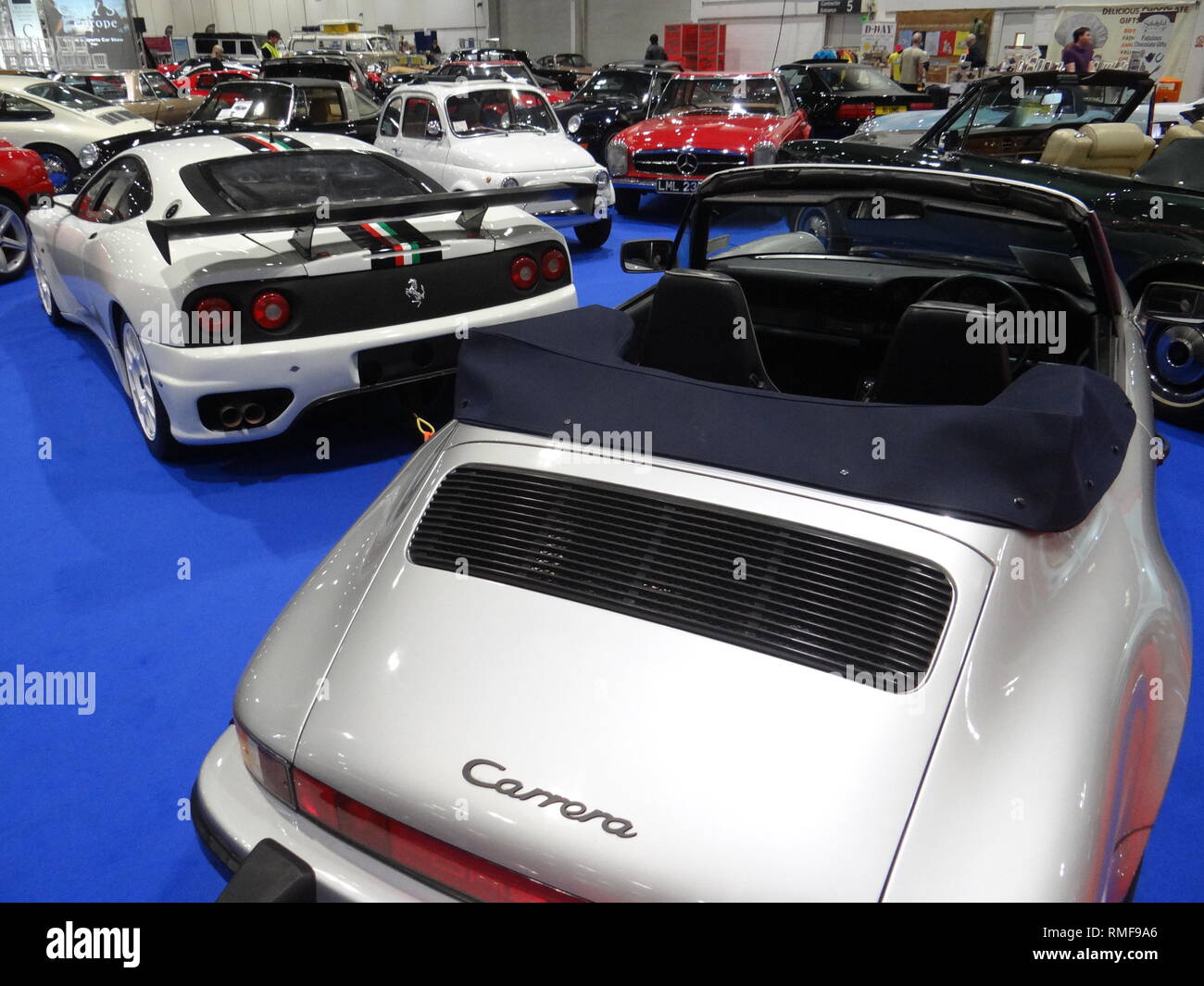 ExCel London, UK. 14th Feb 2019. Car Classic Show 2019 opens its doors ...