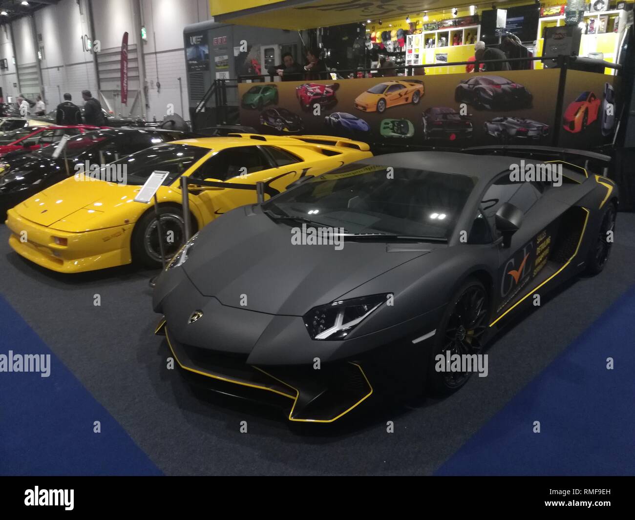 ExCel London, UK. 14th Feb 2019. Car Classic Show 2019 opens its doors ...