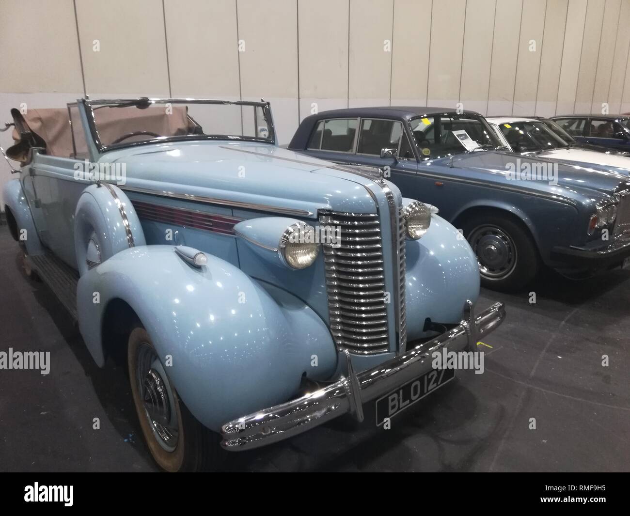 ExCel London, UK. 14th Feb 2019. Car Classic Show 2019 opens its doors ...