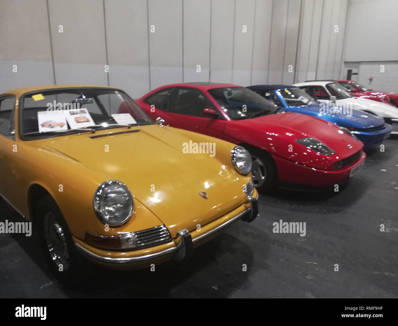 ExCel London, UK. 14th Feb 2019. Car Classic Show 2019 opens its doors ...