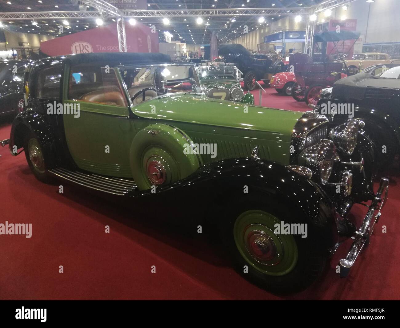 ExCel London, UK. 14th Feb 2019. Car Classic Show 2019 opens its doors ...