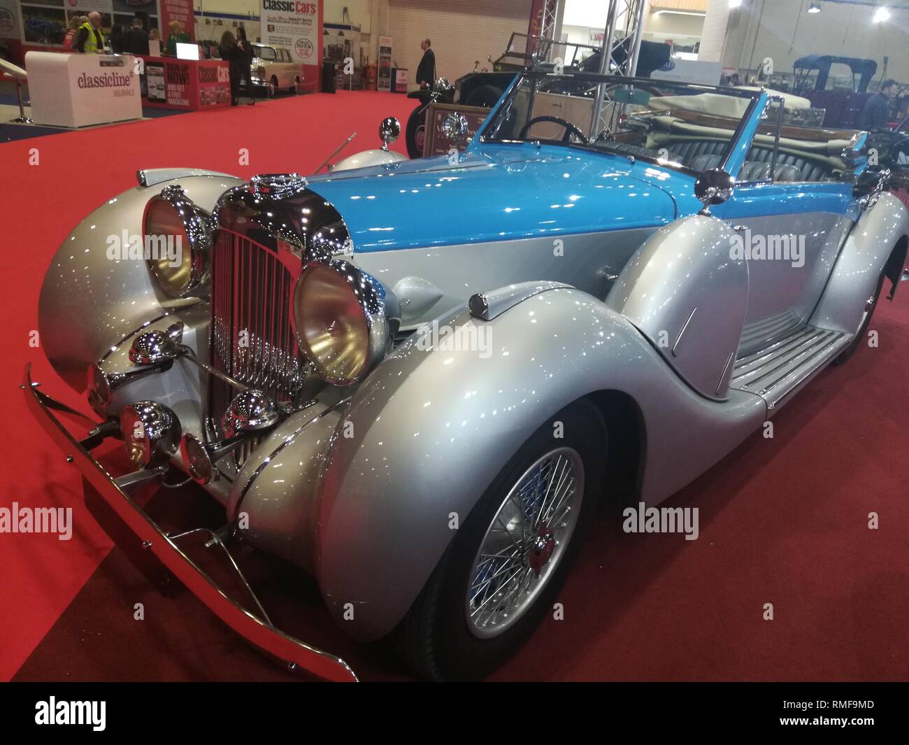 ExCel London, UK. 14th Feb 2019. Car Classic Show 2019 opens its doors ...