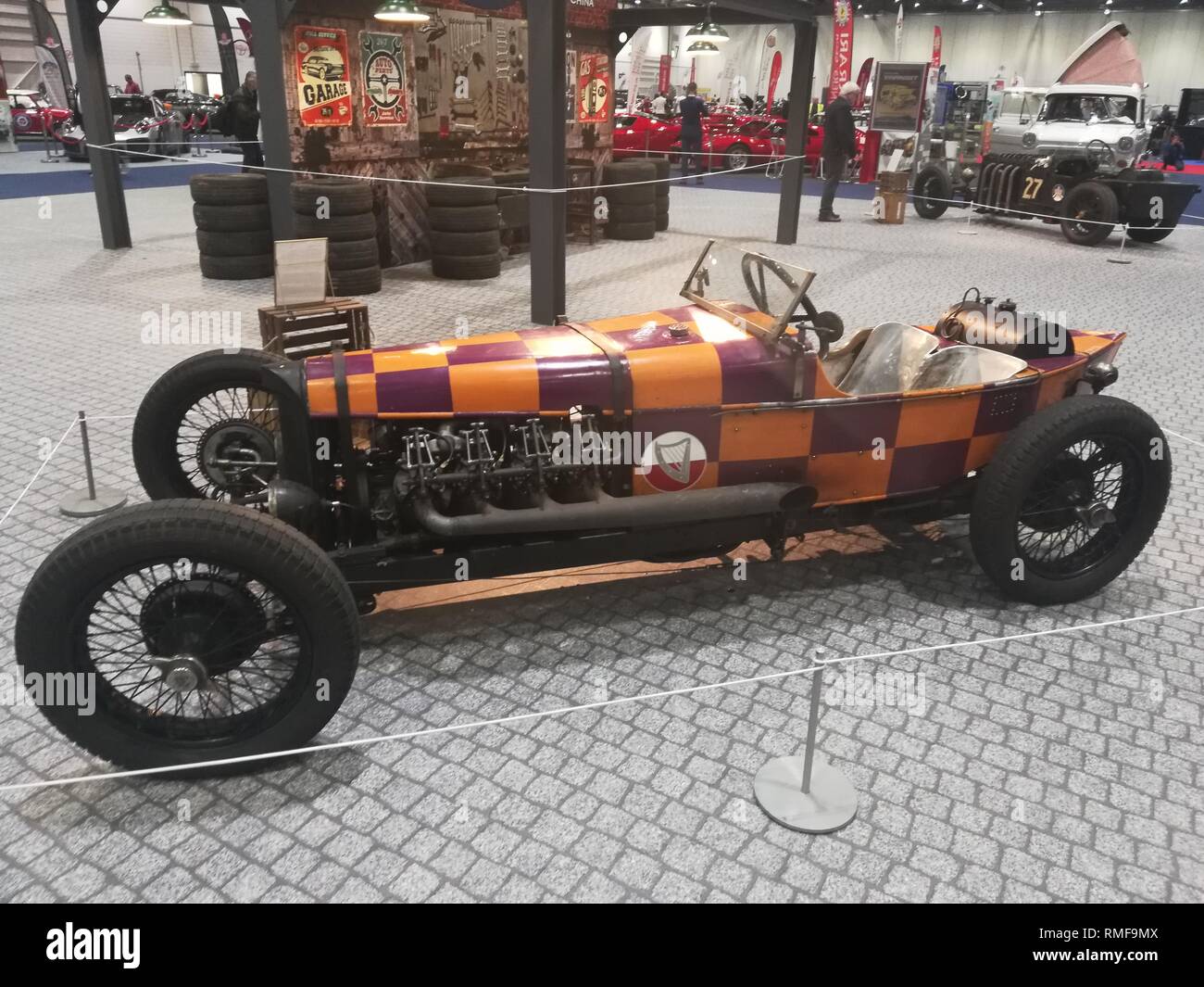 ExCel London, UK. 14th Feb 2019. Car Classic Show 2019 opens its doors ...