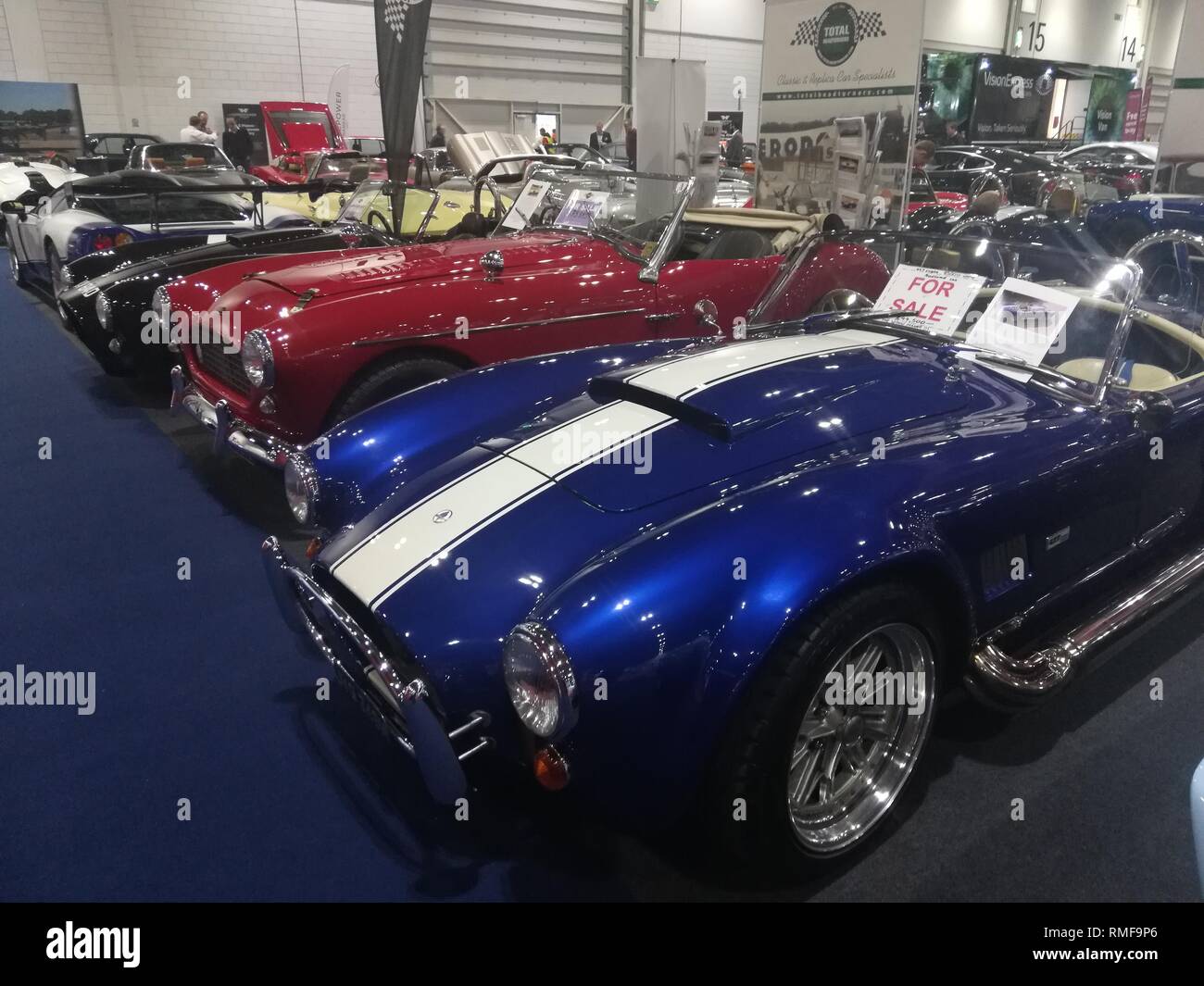 ExCel London, UK. 14th Feb 2019. Car Classic Show 2019 opens its doors ...