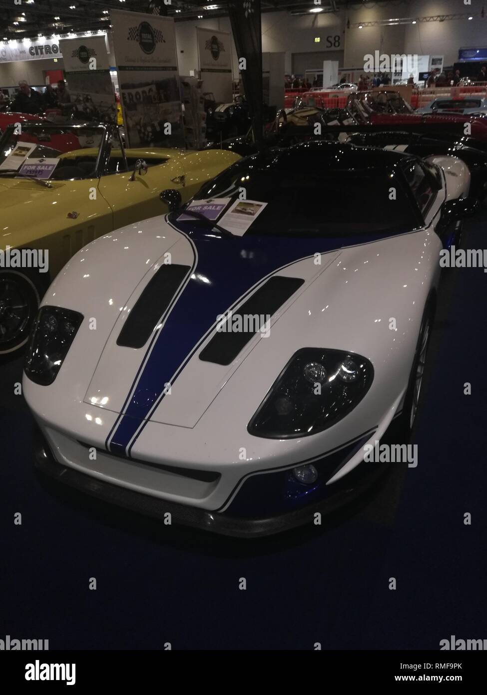 ExCel London, UK. 14th Feb 2019. Car Classic Show 2019 opens its doors ...