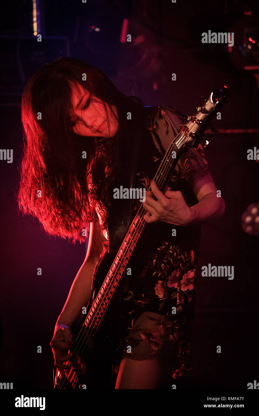 Doris Yeh member of Taiwanese Heavy Metal band called Chthonic and his ...