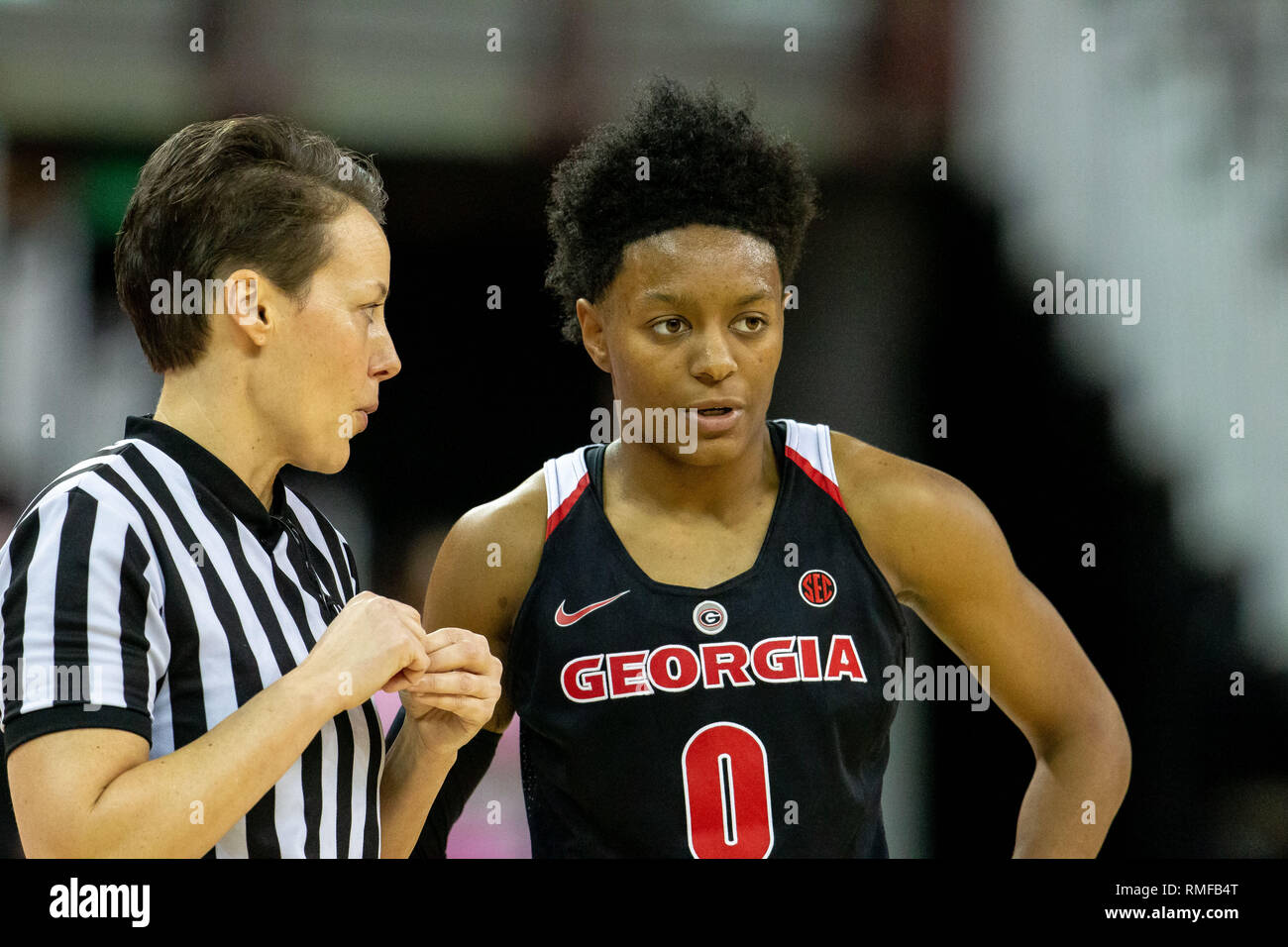 Columbia, SC, USA. 14th Feb, 2019. and official talks with Georgia ...