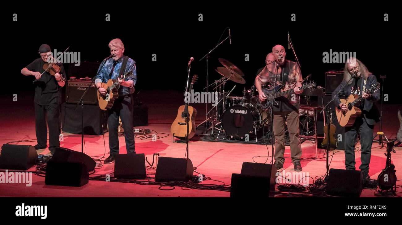 Basingstoke, UK. 14th Feb 2019. Fairport Convention at The Anvil ...
