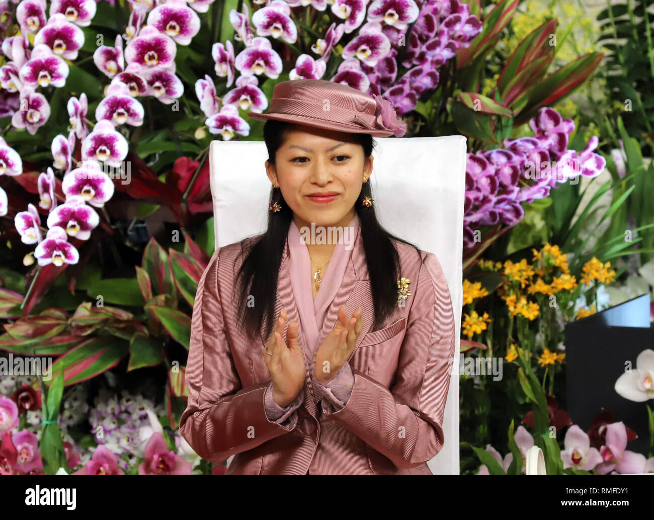 Tokyo, Japan. 15th Feb, 2019. Japan's Princess Tsuguko, the eldest ...