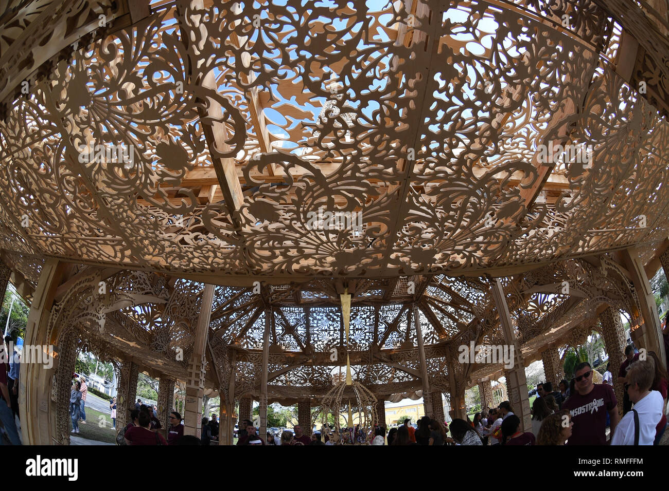 CORAL SPRINGS FL - FEBRUARY 14: A general view of The Power Of Art ...