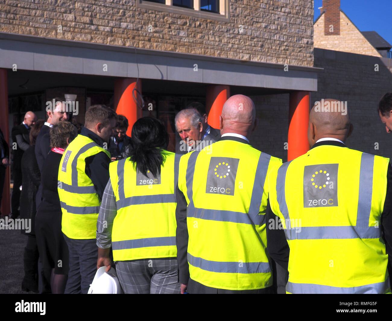 Bletchingdon, Oxfordshire, UK. 15th Feb 2019. Prince Charles the Prince ...