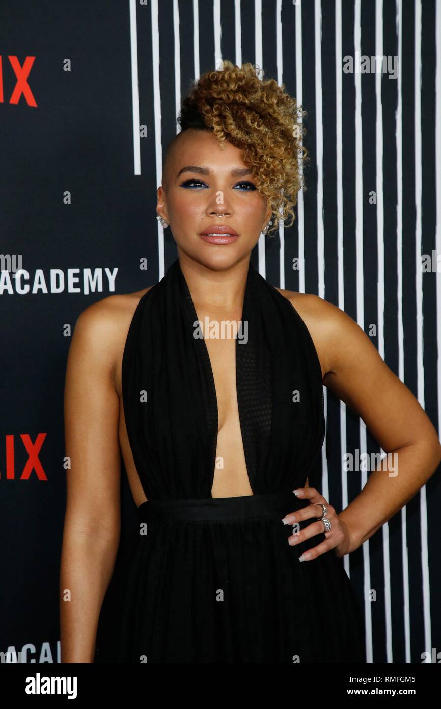 Los Angeles, CA, USA. 12th Feb, 2019. Emmy Raver-Lampman at arrivals ...