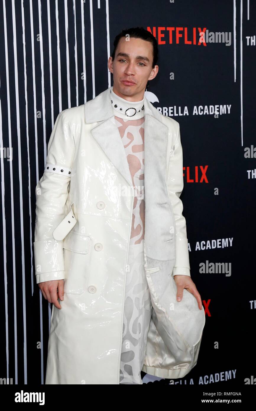 Los Angeles, CA, USA. 12th Feb, 2019. Robert Sheehan at arrivals for ...